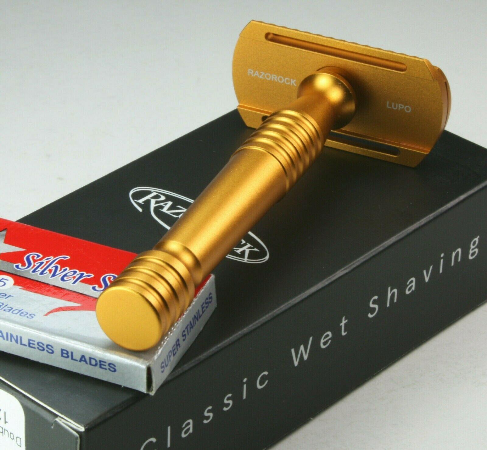 Razorock LUPO Gold – BLADE SHAVING SHOP AUSTRALIA