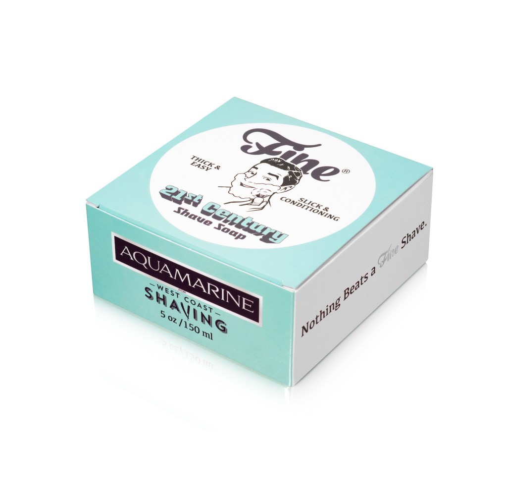 Fine Accoutrements-AQUAMARINE Shaving Soap – BLADE SHAVING SHOP AUSTRALIA