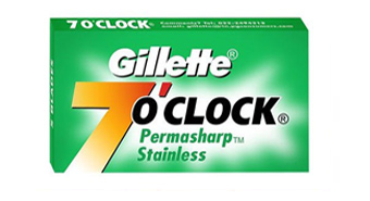 GILLETTE 7OCLOCK Green – BLADE SHAVING SHOP AUSTRALIA