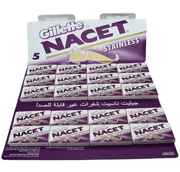Gillette Nacet Blades – BLADE SHAVING SHOP AUSTRALIA