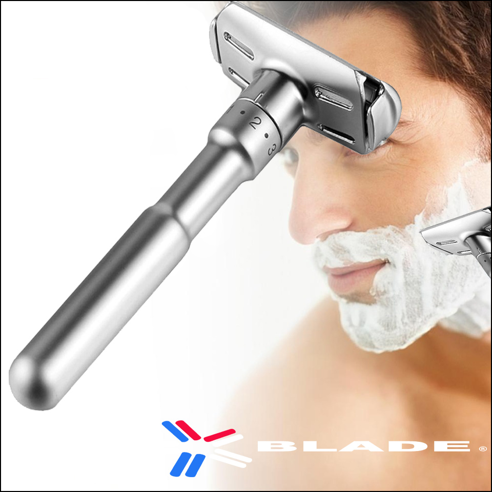 NT Silver Adjustable Razor – BLADE SHAVING SHOP AUSTRALIA