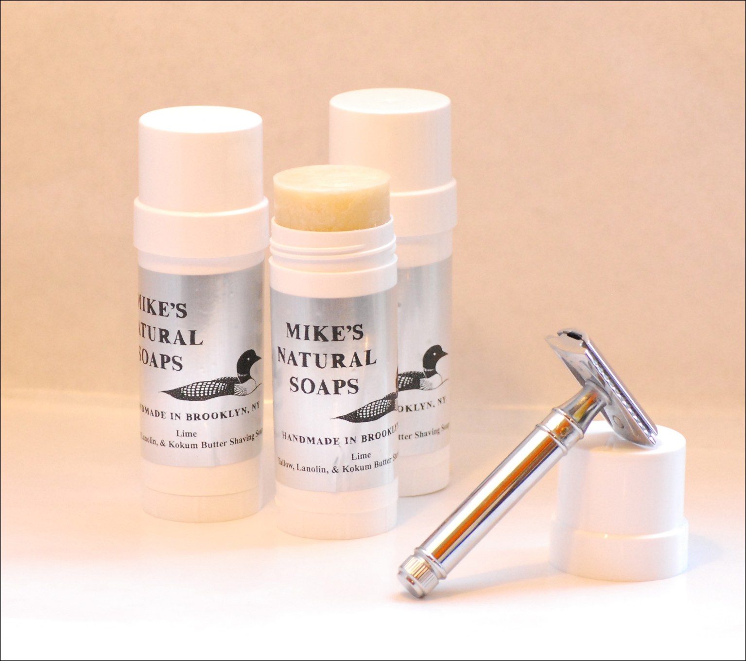 Mikes Natural Soaps Barbershop Shave Stick – BLADE SHAVING SHOP AUSTRALIA