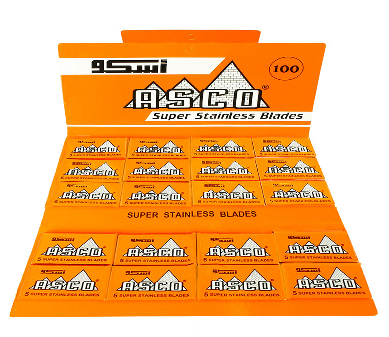 ASCO Orange Blades – BLADE SHAVING SHOP AUSTRALIA