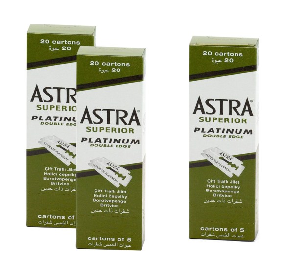 ASTRA SP Superior Platinum Blades – BLADE SHAVING SHOP AUSTRALIA