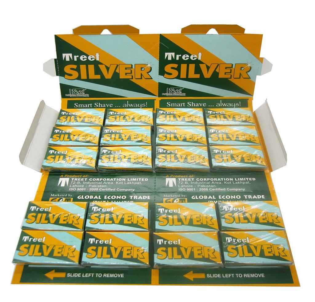 TREET Silver Blades – BLADE SHAVING SHOP AUSTRALIA