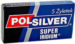 POLSILVER Razor Blades – BLADE SHAVING SHOP AUSTRALIA