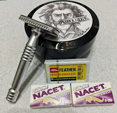 Razorock LUPO Silver – BLADE SHAVING SHOP AUSTRALIA