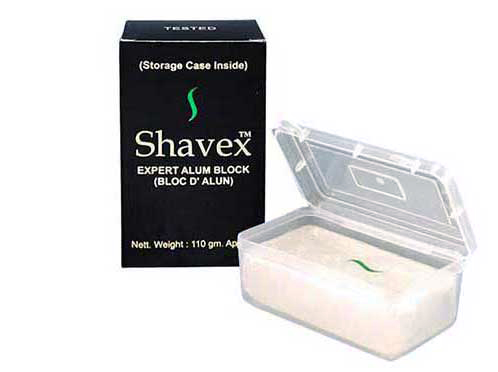 SHAVEX Expert Alum Block 110 – BLADE SHAVING SHOP AUSTRALIA