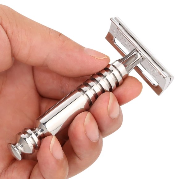 RazoRock HALOED UFO Safety Razor Handle – BLADE SHAVING SHOP AUSTRALIA