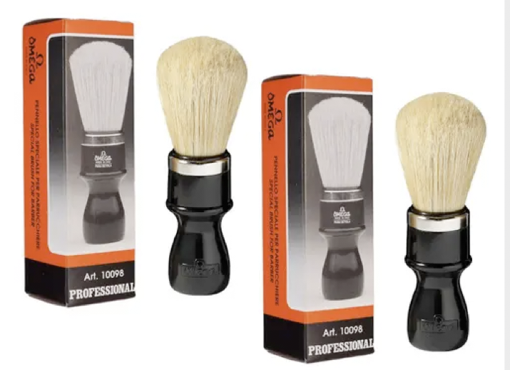 OMEGA 10098 Boar Hair ” Bristle ” Shaving Brush – BLADE SHAVING SHOP ...