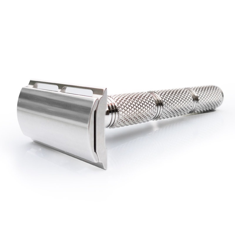 RAZOROCK Super Knurl Safety Razor Handle – BLADE SHAVING SHOP AUSTRALIA
