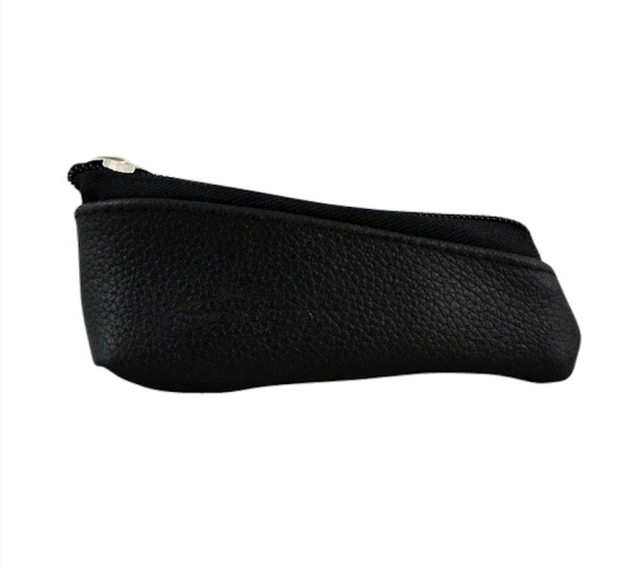 RazoRock Zippered Leather Safety Razor Travel Case – BLADE SHAVING SHOP ...