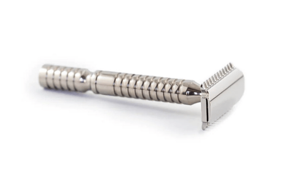 RazoRock Titanium HALO Handle – 100 mm – BLADE SHAVING SHOP AUSTRALIA