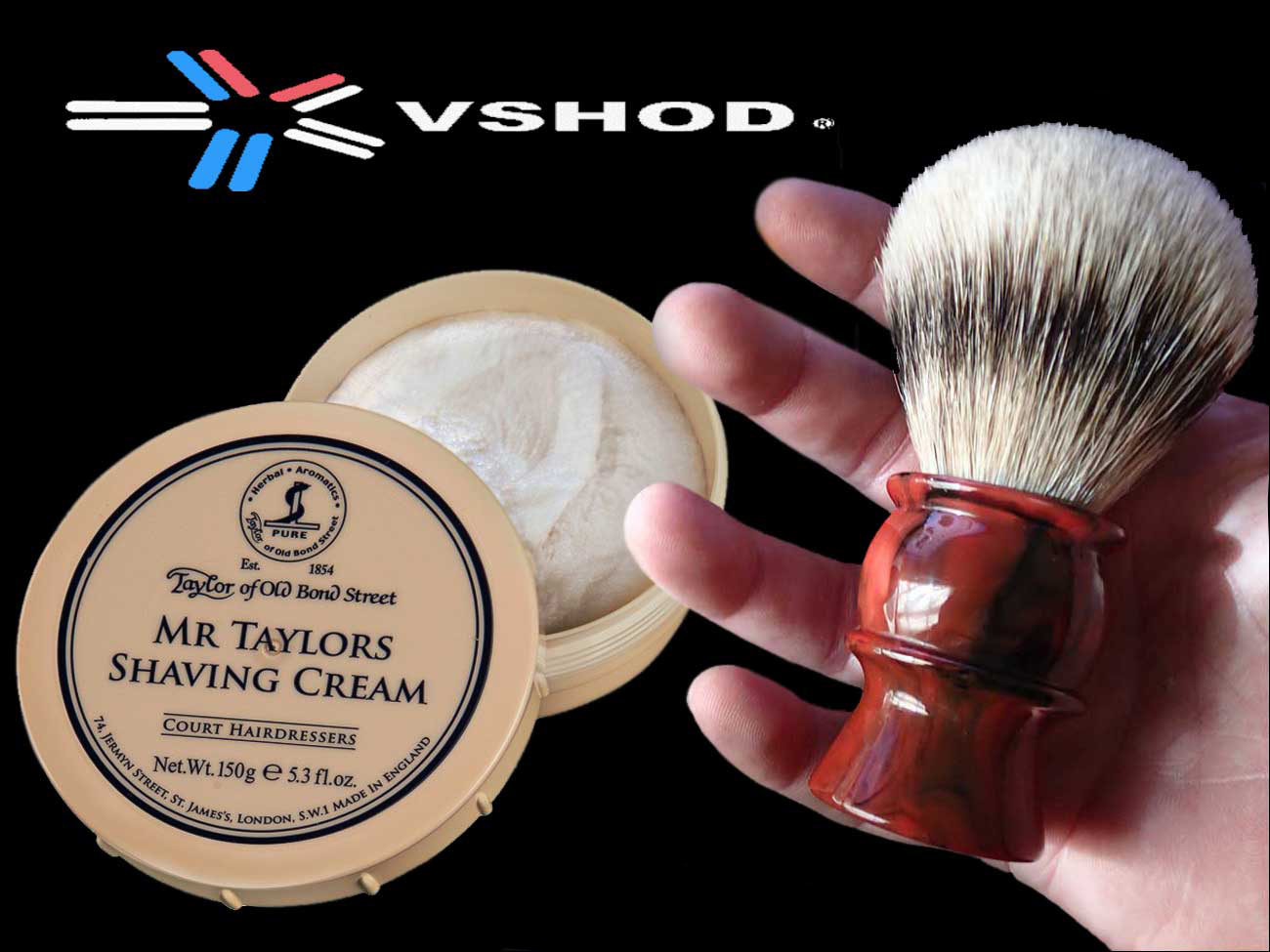YAQI – Silvertip Molten Red 24 Brush – BLADE SHAVING SHOP AUSTRALIA