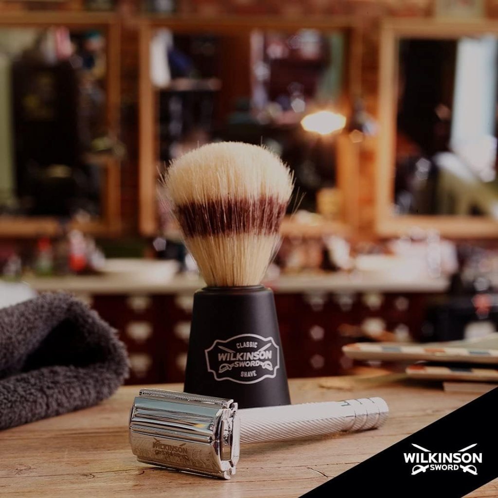 Wilkinson Sword Finest Bristle Shave Brush – BLADE SHAVING SHOP AUSTRALIA