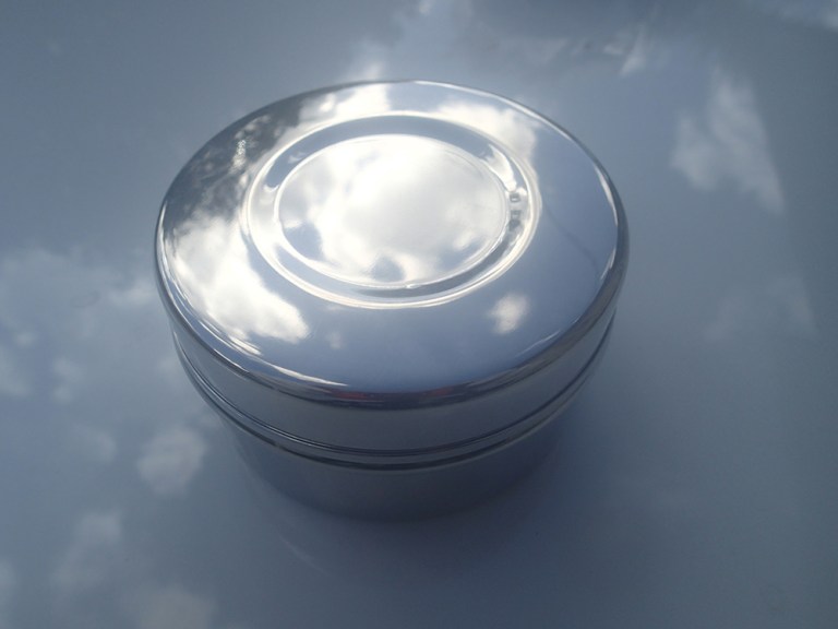 Shaving Soap Container – Stainless Steel with Lid – 9cm – BLADE SHAVING ...
