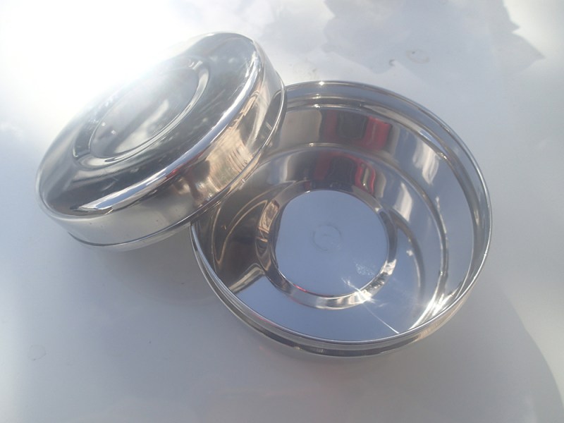 Shaving Soap Container – Stainless Steel with Lid – 9cm – BLADE SHAVING ...