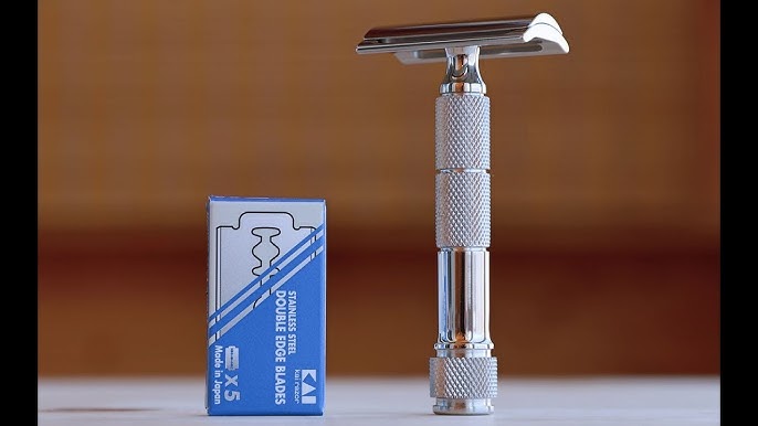 Razorock Handle for Safety Razors Radio Knob 85mm Stainless Steel 316L ...