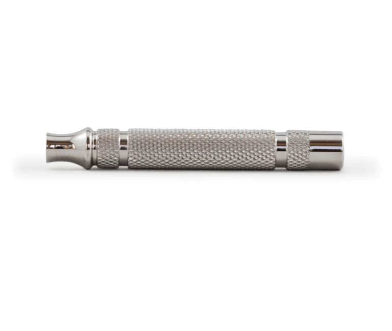 RazoRock Vintage THIN Bar Handle – 316L Stainless Steel – BLADE SHAVING ...