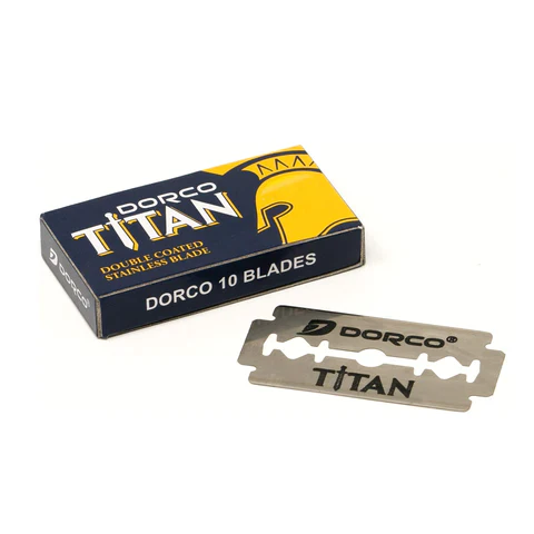 Dorco TITAN Double Edge Razor Blades – BLADE SHAVING SHOP AUSTRALIA