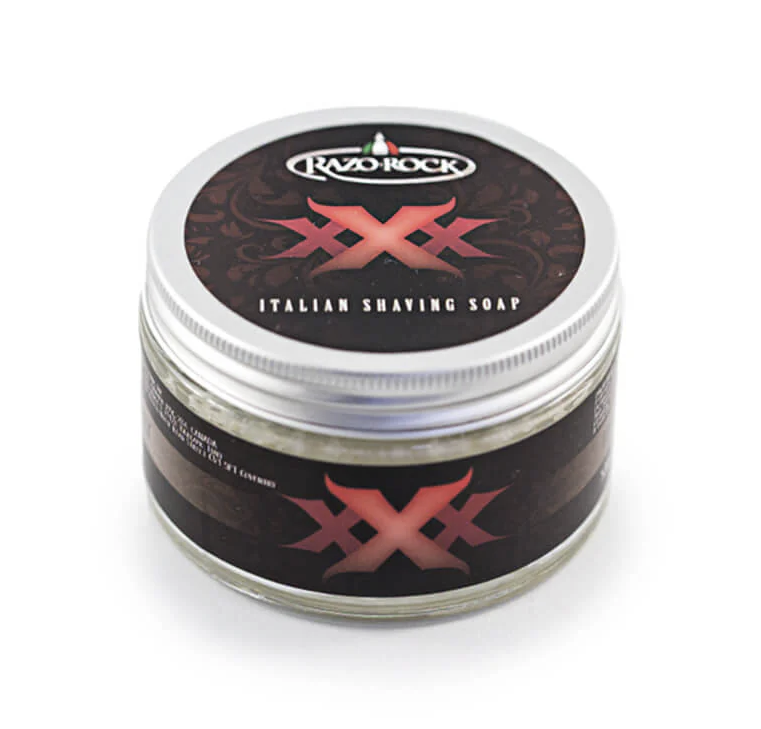 RazoRock XXX Italian Shaving Soap – Glass Jar SPECIAL EDITION – BLADE ...