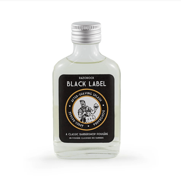 RazoRock BLACK LABEL After Shaving Splash – BLADE SHAVING SHOP AUSTRALIA