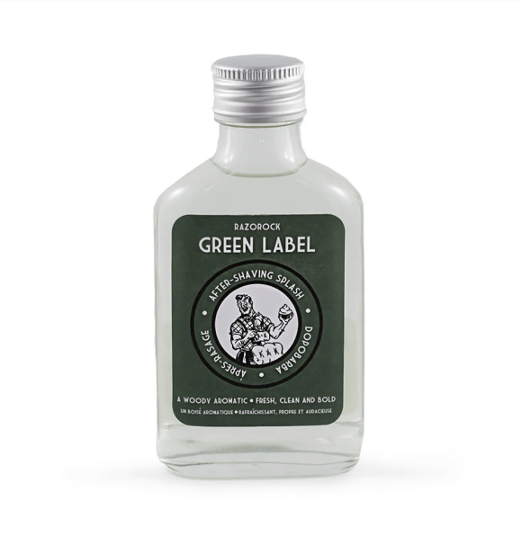 RazoRock GREEN LABEL After Shaving Splash – BLADE SHAVING SHOP AUSTRALIA