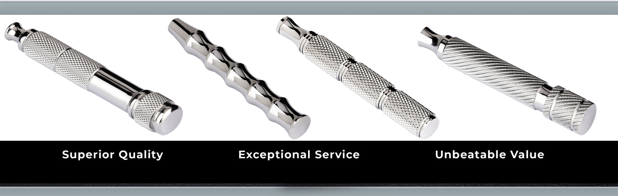 RAZOROCK-REPLACEMENT-SAFETY-RAZOR-HANDLES – BLADE SHAVING SHOP AUSTRALIA