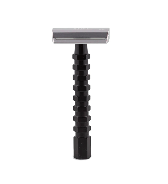 RazoRock Cyber Double Edge Aluminum Safety Razor – MILD – BLADE SHAVING ...