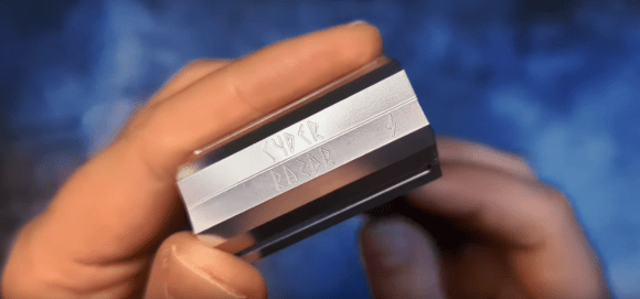 RazoRock Cyber Double Edge Aluminum Safety Razor – MEDIUM – BLADE ...