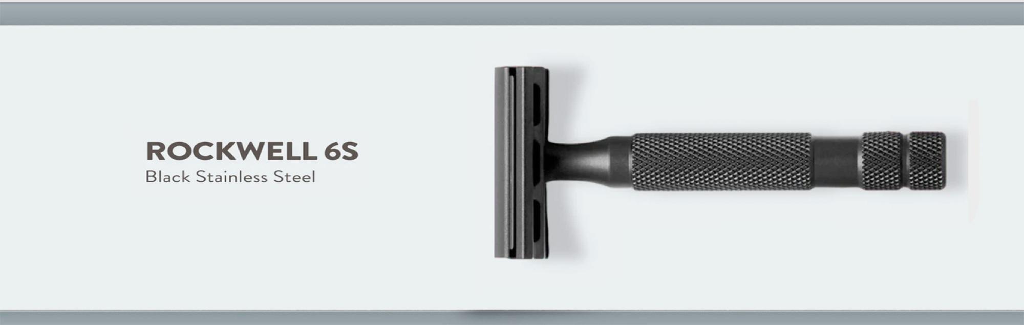 ROCKWELL-6S-BLACK-STAINLESS-STEEL-RAZOR – BLADE SHAVING SHOP AUSTRALIA