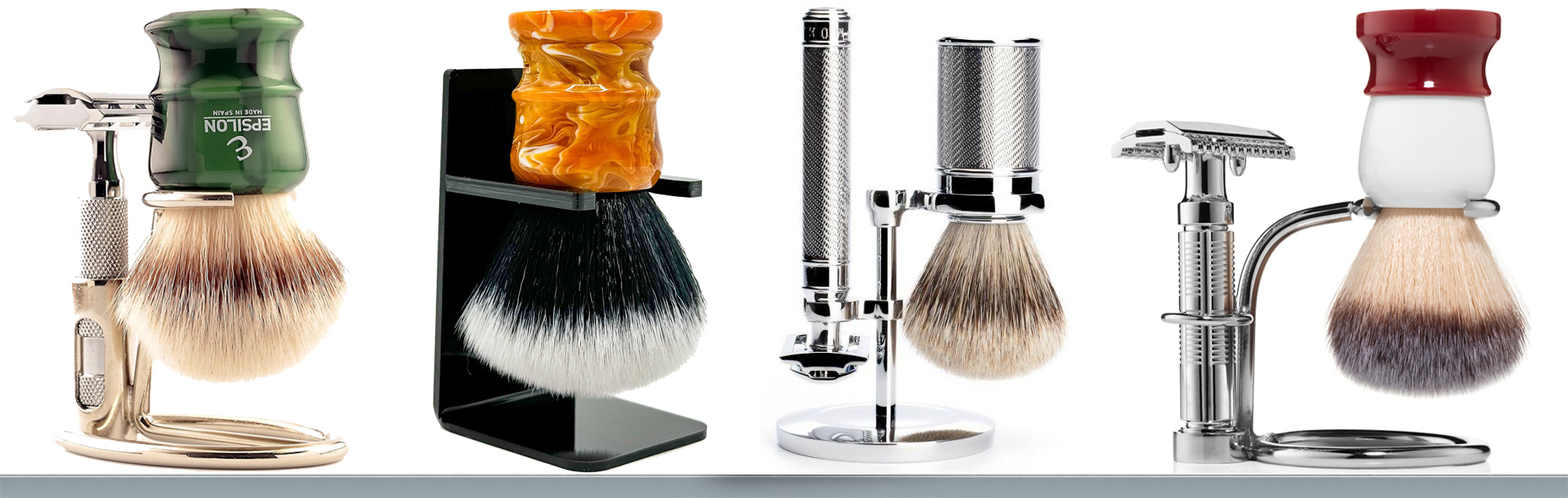 SHAVE-BRUSH-AND-SHAVE-BRUSH-STAND – BLADE SHAVING SHOP AUSTRALIA