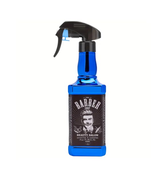 Barbers Electroplated Plastic Spray Bottle – Blue – BLADE SHAVING SHOP ...